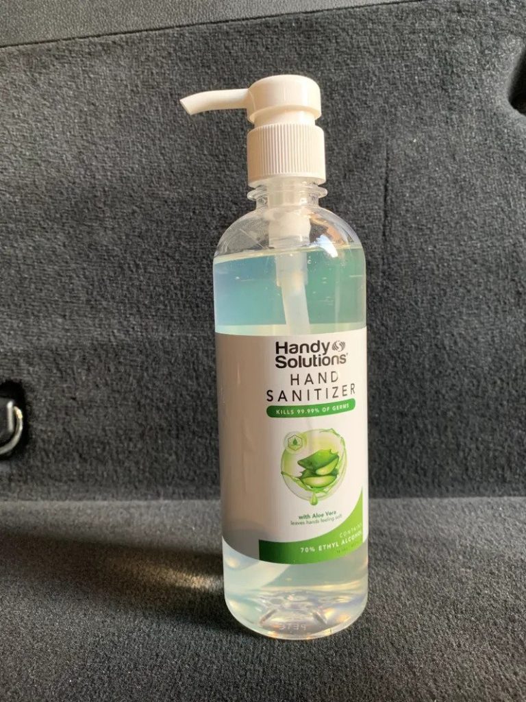 Handy Solutions Hand Sanitizer With Aloe Vera | Urgent Dental & Medical ...